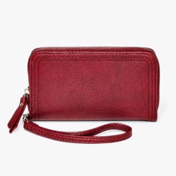 Universal Thread | Bags | Womens Red Universal Thread Tech Wristlet ...